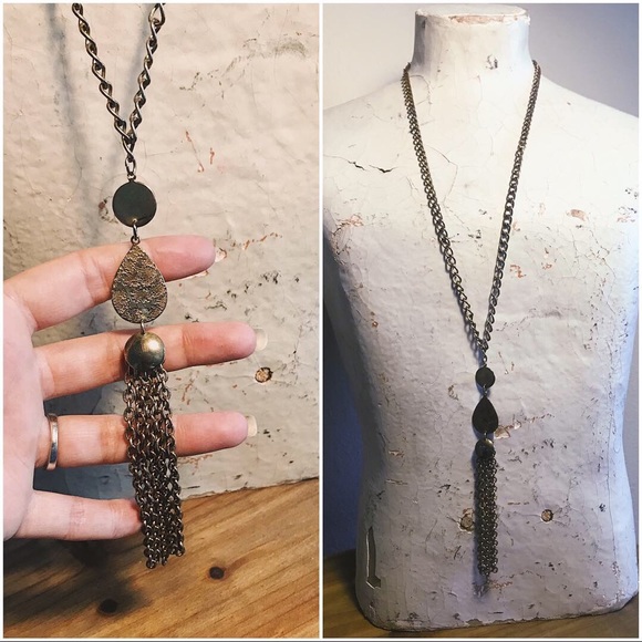 Vintage | Jewelry | Vintage 6s Longline Tassel Necklace | Poshmark
